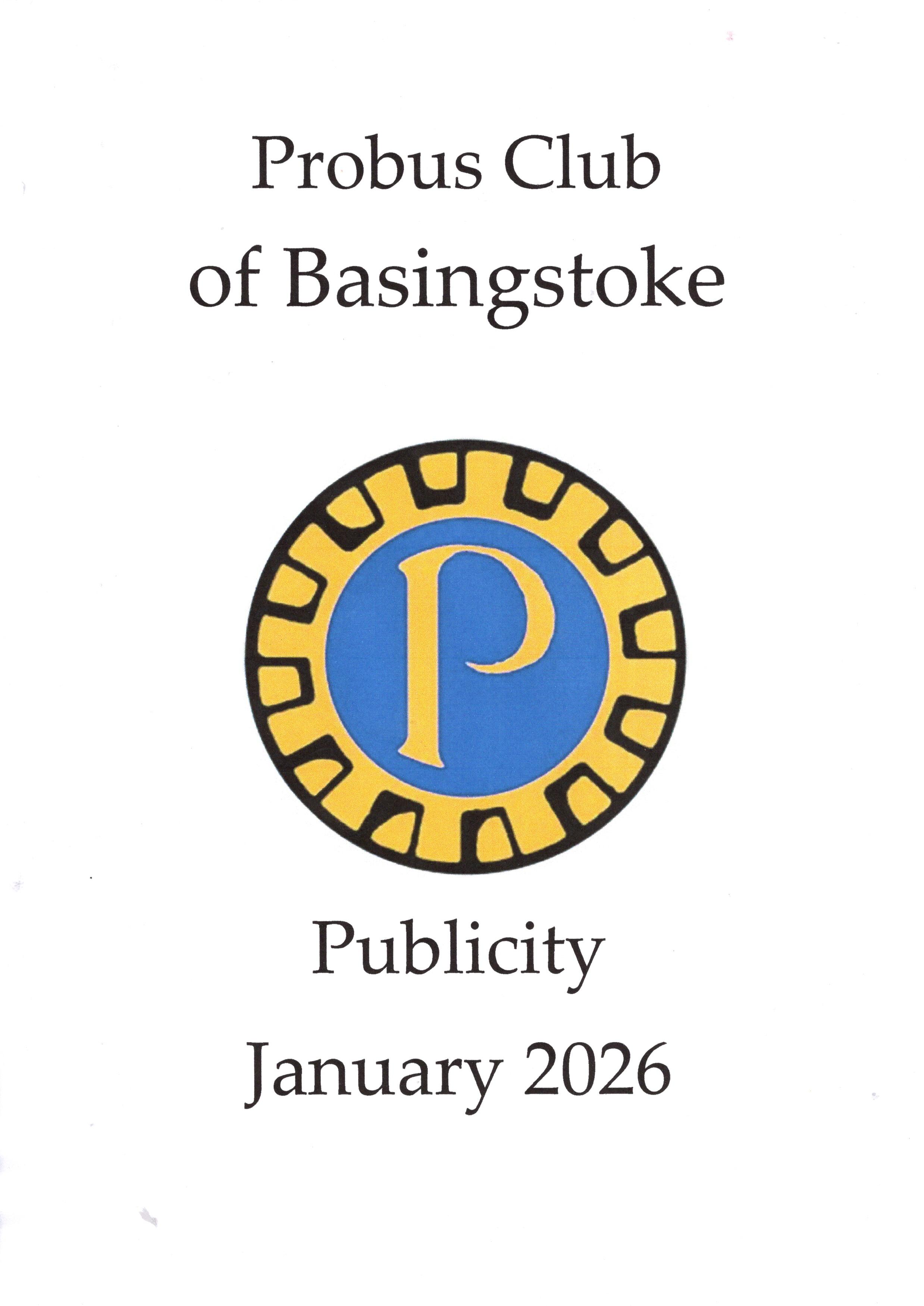 Publicity in January 2026 – Probus Club of Basingstoke